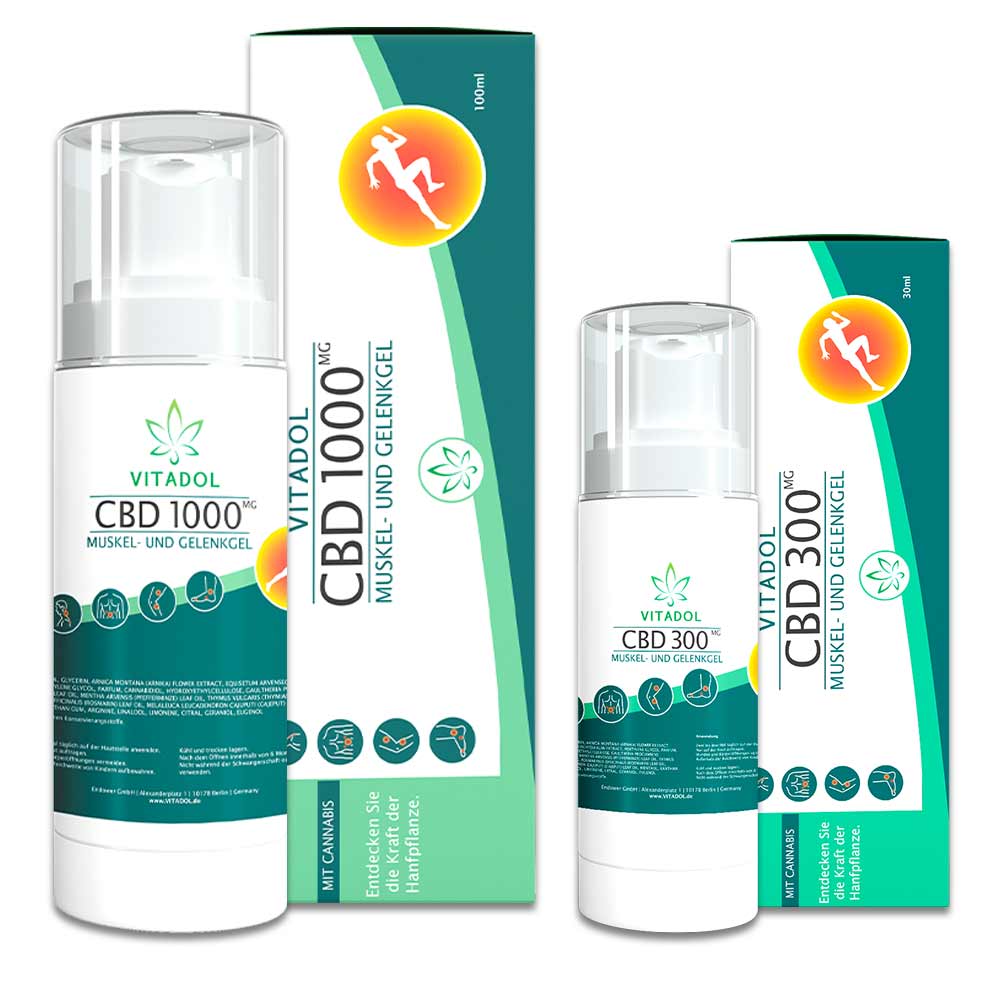 Vitadol CBD 1000 Gelenk- & Muskelgel Großhandel b2b
